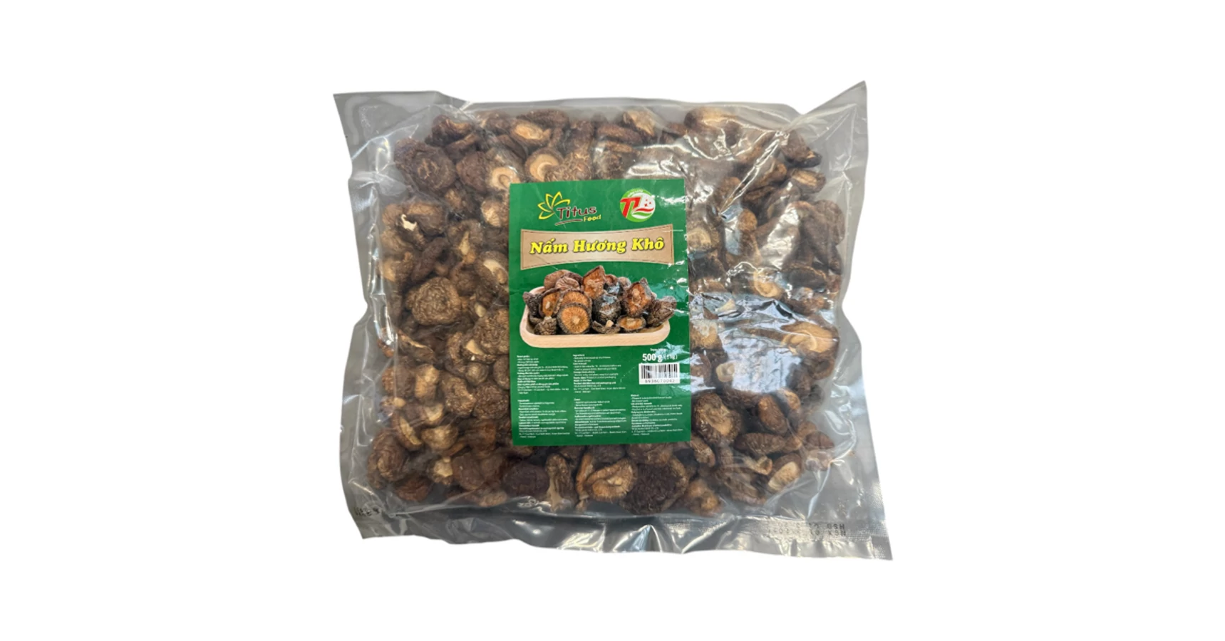 Szárított Shiitake Gomba, 500gr (Titus Food) - 6.990 Ft
