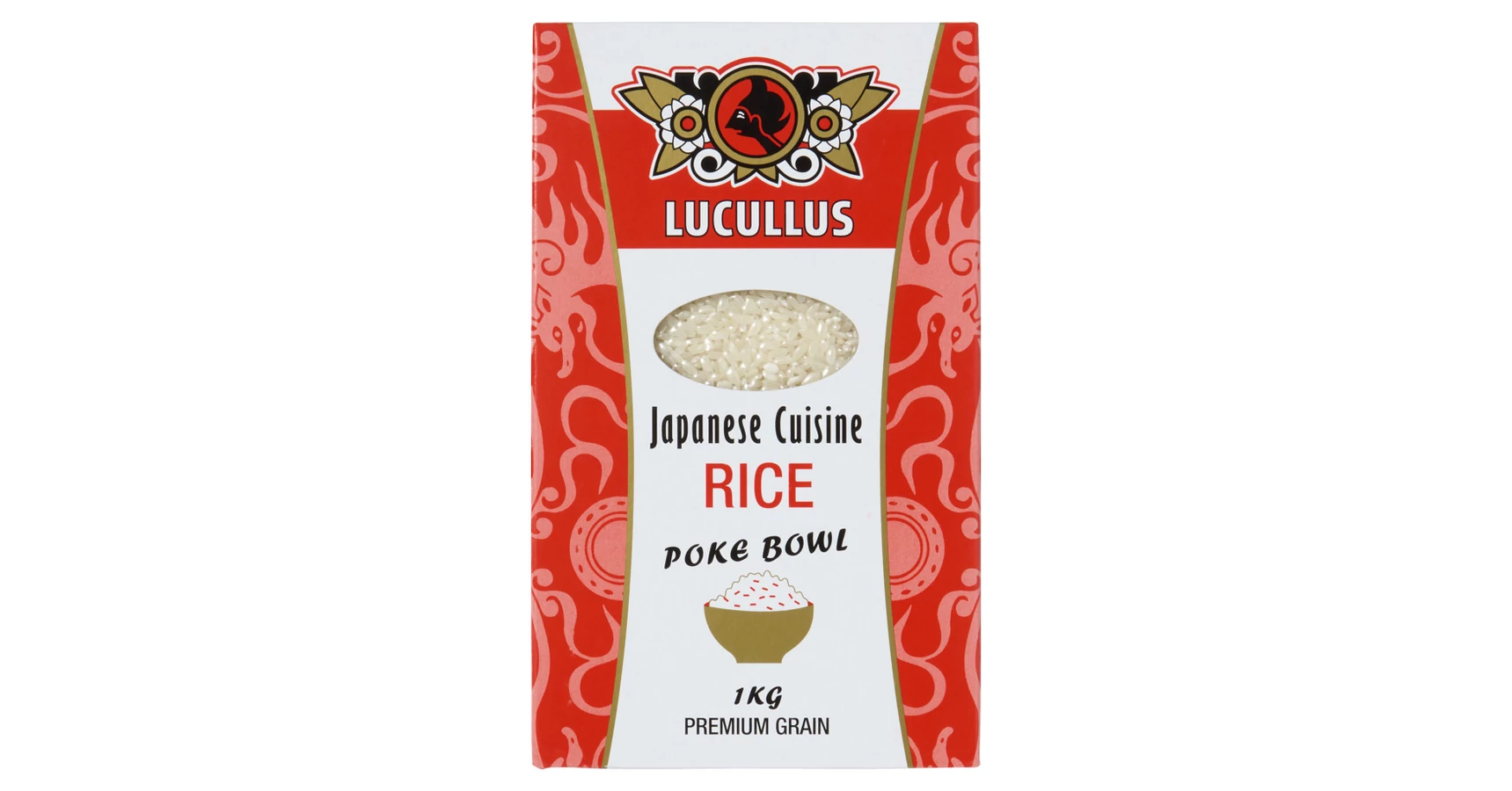 Prémium Japán Stílusú Rizs - Poke Bowl, 1kg (Lucullus) - 1.590 Ft