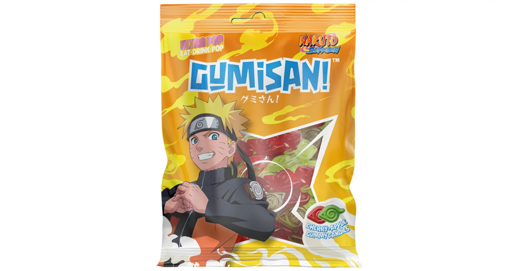 Gumisan Cseresznye Alma Gumicukor, 180g (Ultrapop) - 1.590 Ft
