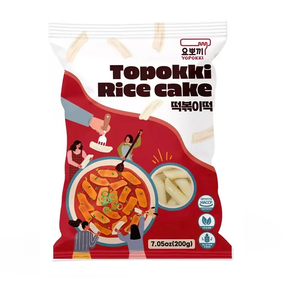 Gluténmentes Koreai Topokki Rizstészta, 200gr (Young Poong) - 890 Ft