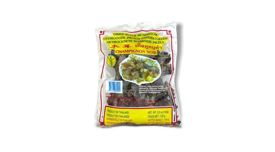 Szárított Fekete Fafül Gomba, 100gr (Thai Dancer) - 1.790 Ft