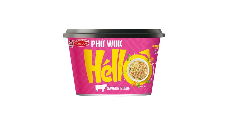 Pho Wok - Marha Ízesítésű Stir-Fry Tészta, 76gr (Acecook) - 890 Ft